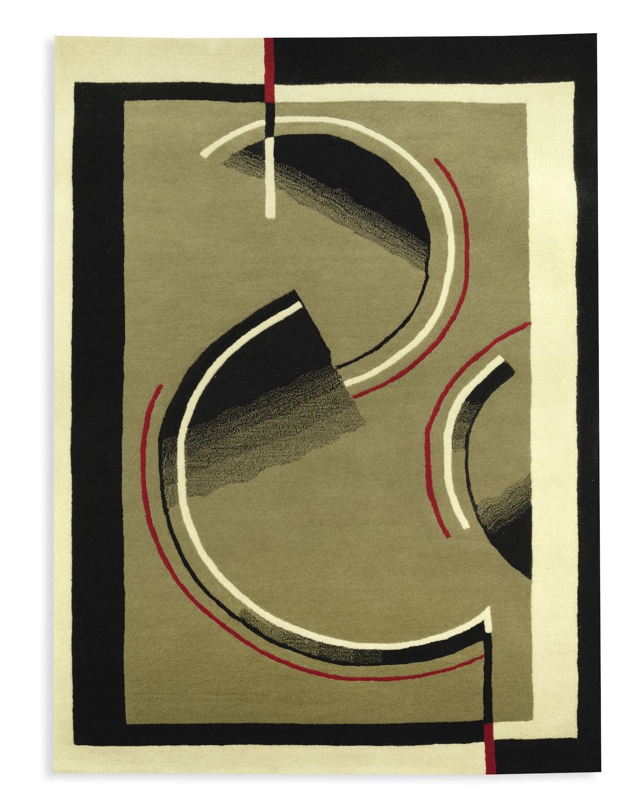 Marion Dorn | a modern hand-tufted wool rug in the art deco style after ...