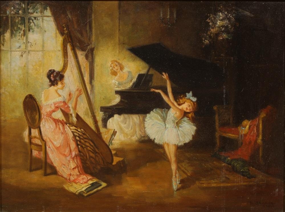 Lajos Jambor | Dancing Lessons | MutualArt