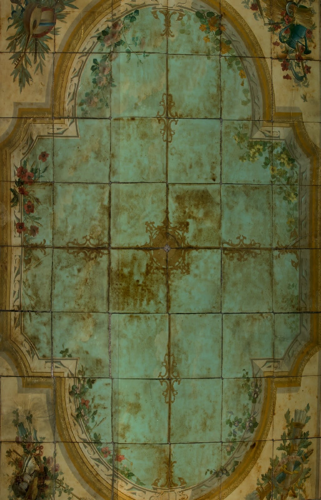 Antoine Auguste Thivet | Exceptionnel Plafond De Boulangerie Parisienne ...