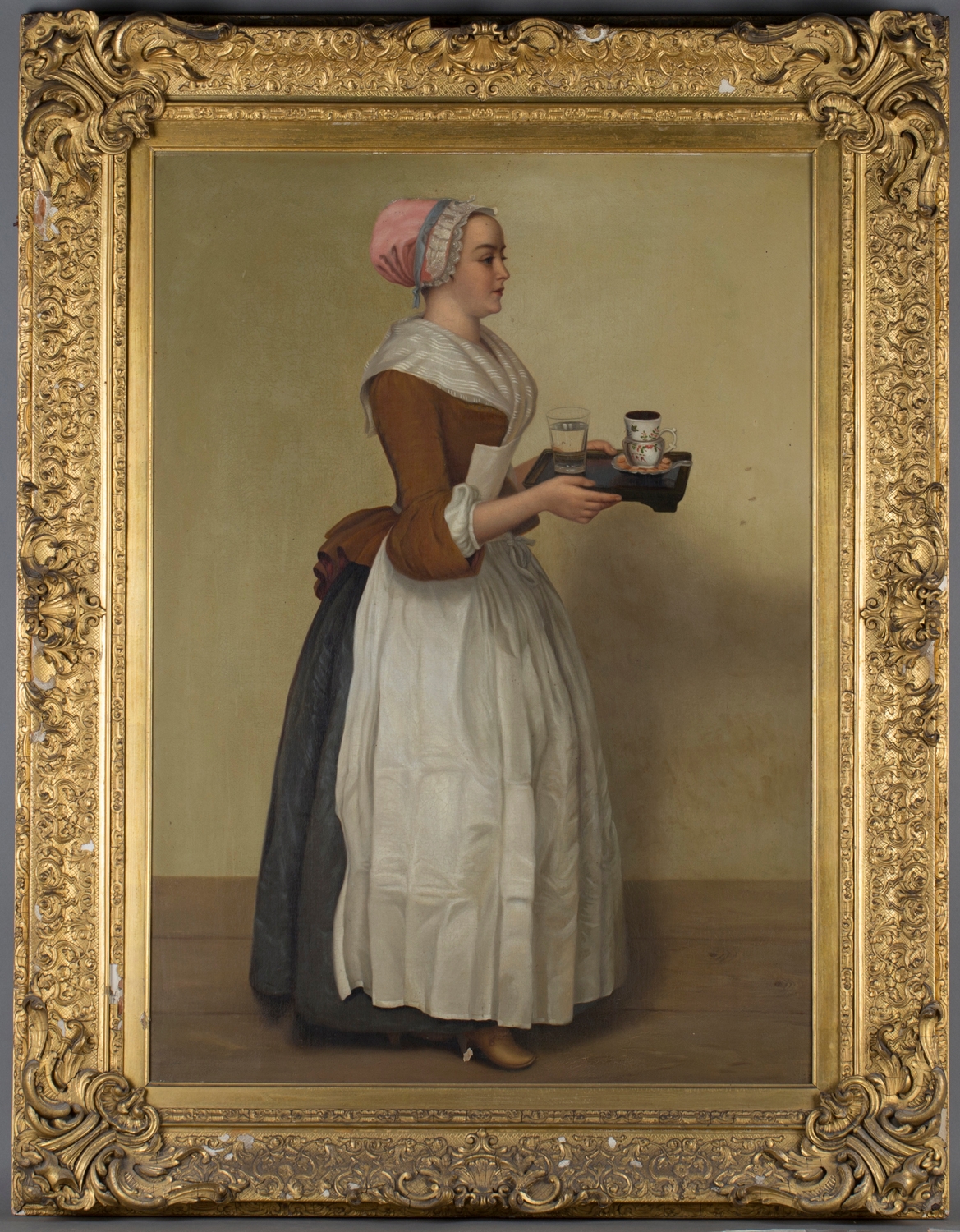 Jean-Étienne‏ Liotard | La Belle Chocolatière (19th Century) | MutualArt