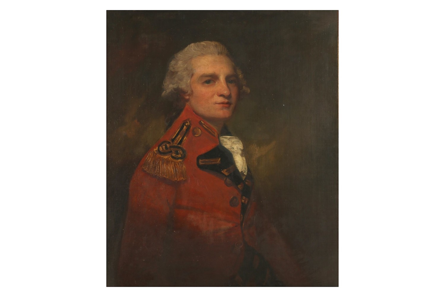 George Romney | Portrait of Colonel James Lowther (1753-1837) Half ...