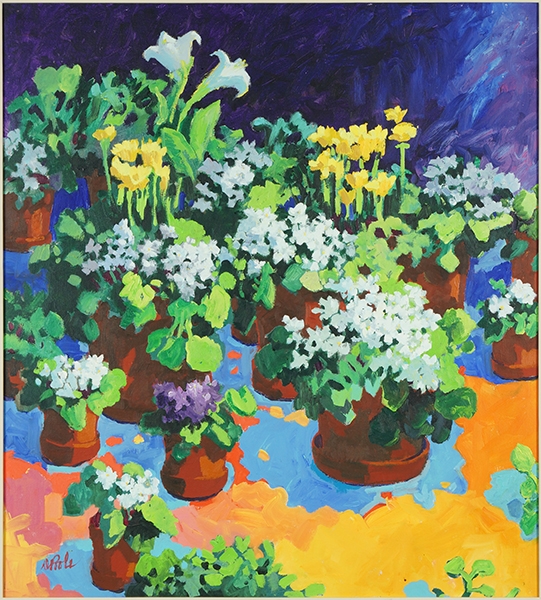 Dan Poole | FLOWER POTS | MutualArt