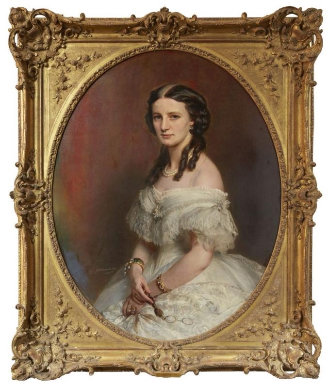 Franz Xaver Winterhalter | Portrait of a lady | MutualArt
