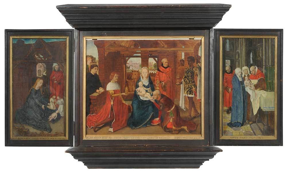 Hans Memling | Triptych of the Adoration of the Magi | MutualArt