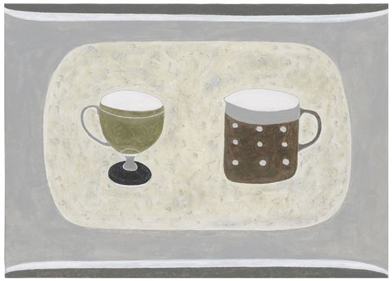 Rachel Nicholson | Still Life with Green and Blue | MutualArt