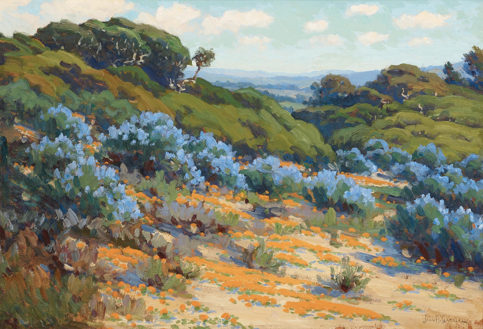 John Gamble | The Rising Moon | MutualArt