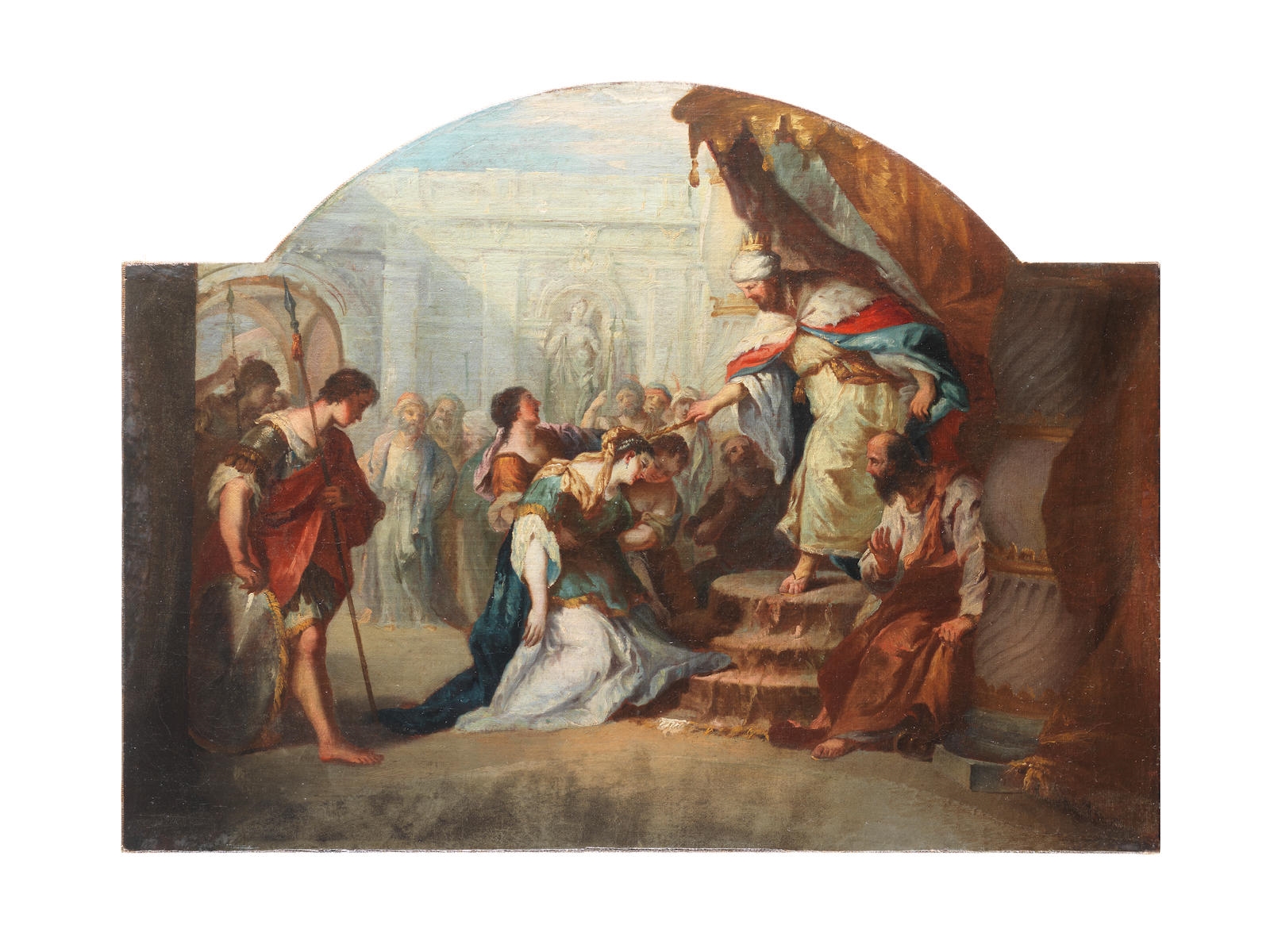 Giovanni Battista Pittoni, the Younger | The Sacrifice of Polyxenia ...