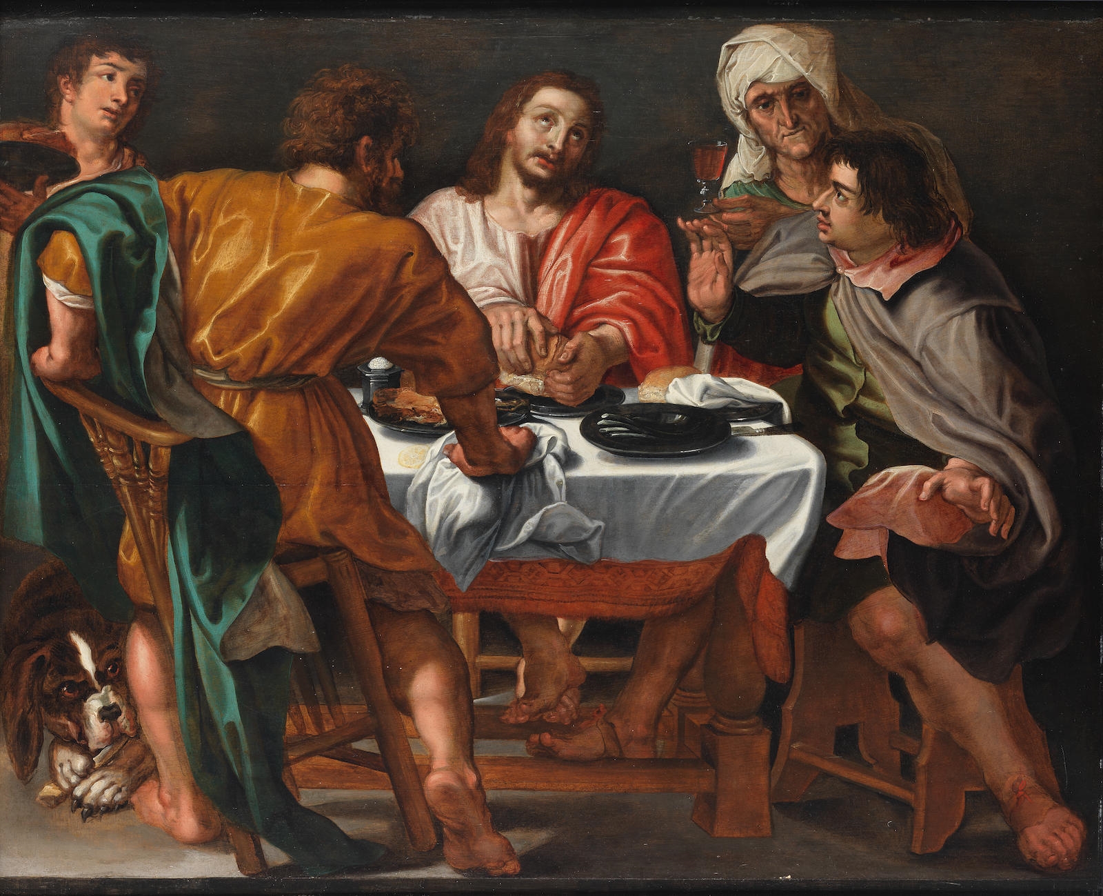 Peter Paul Rubens | The Supper at Emmaus | MutualArt
