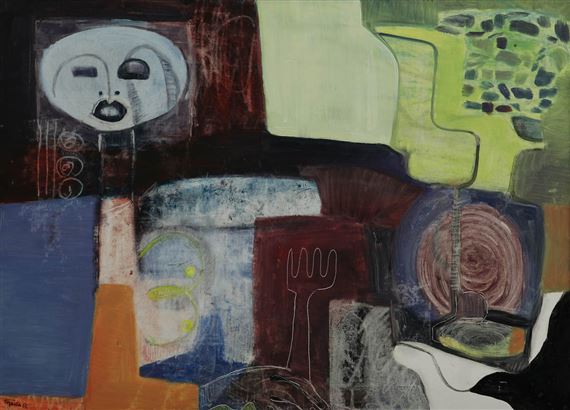 Frank Maieu | Personages (1968) | MutualArt