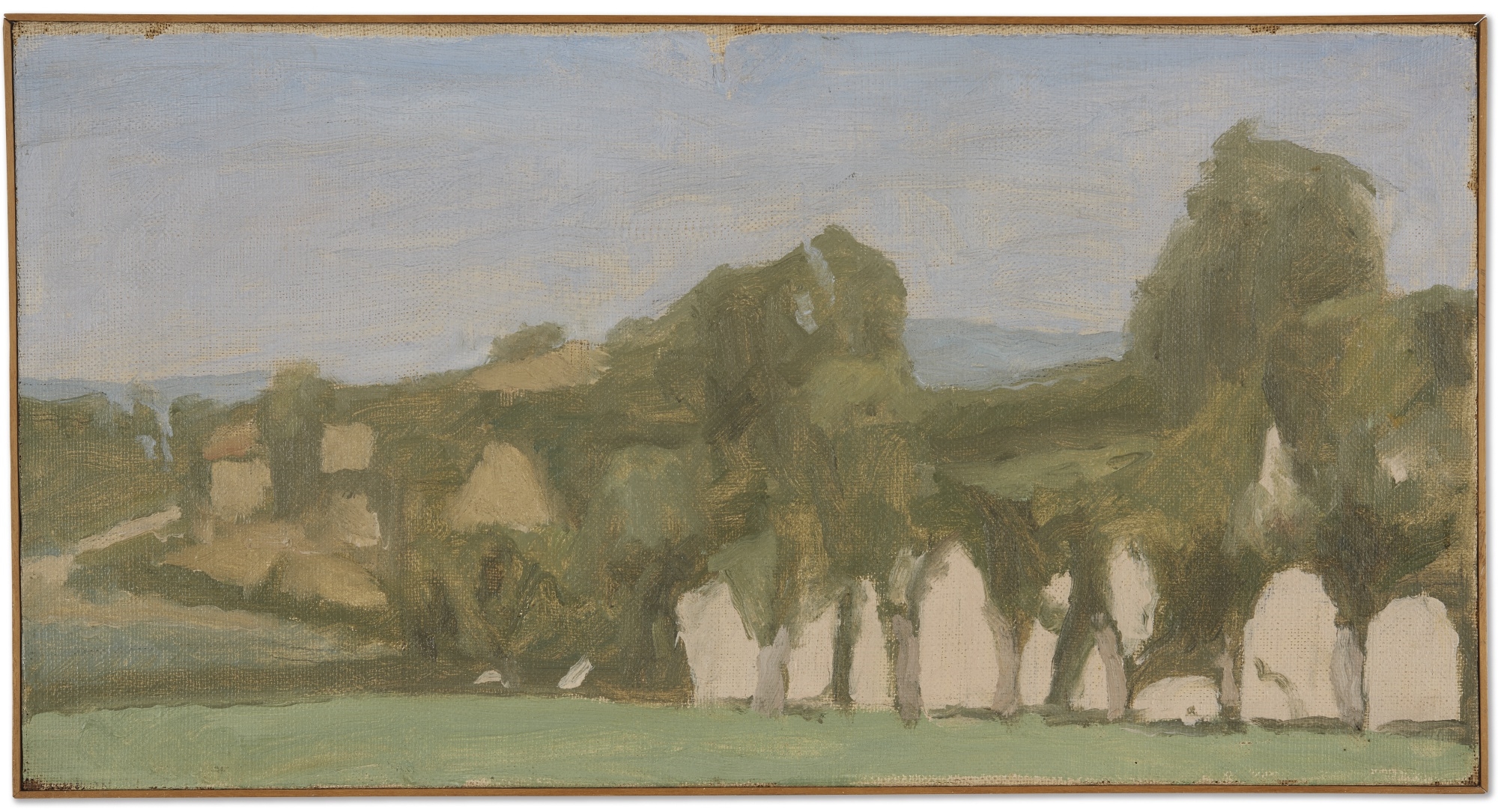 Giorgio Morandi | Paesaggio (Landscape) (1943) | MutualArt