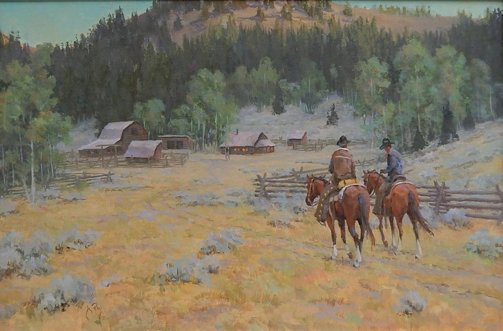 Jim Rey | Returning Home (1993) | MutualArt