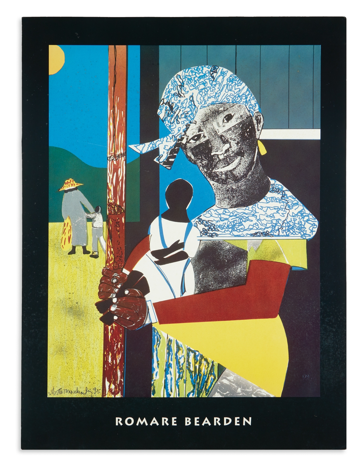 Romare Bearden | Pair of posters featuring art by Romare Bearden. (1985 ...