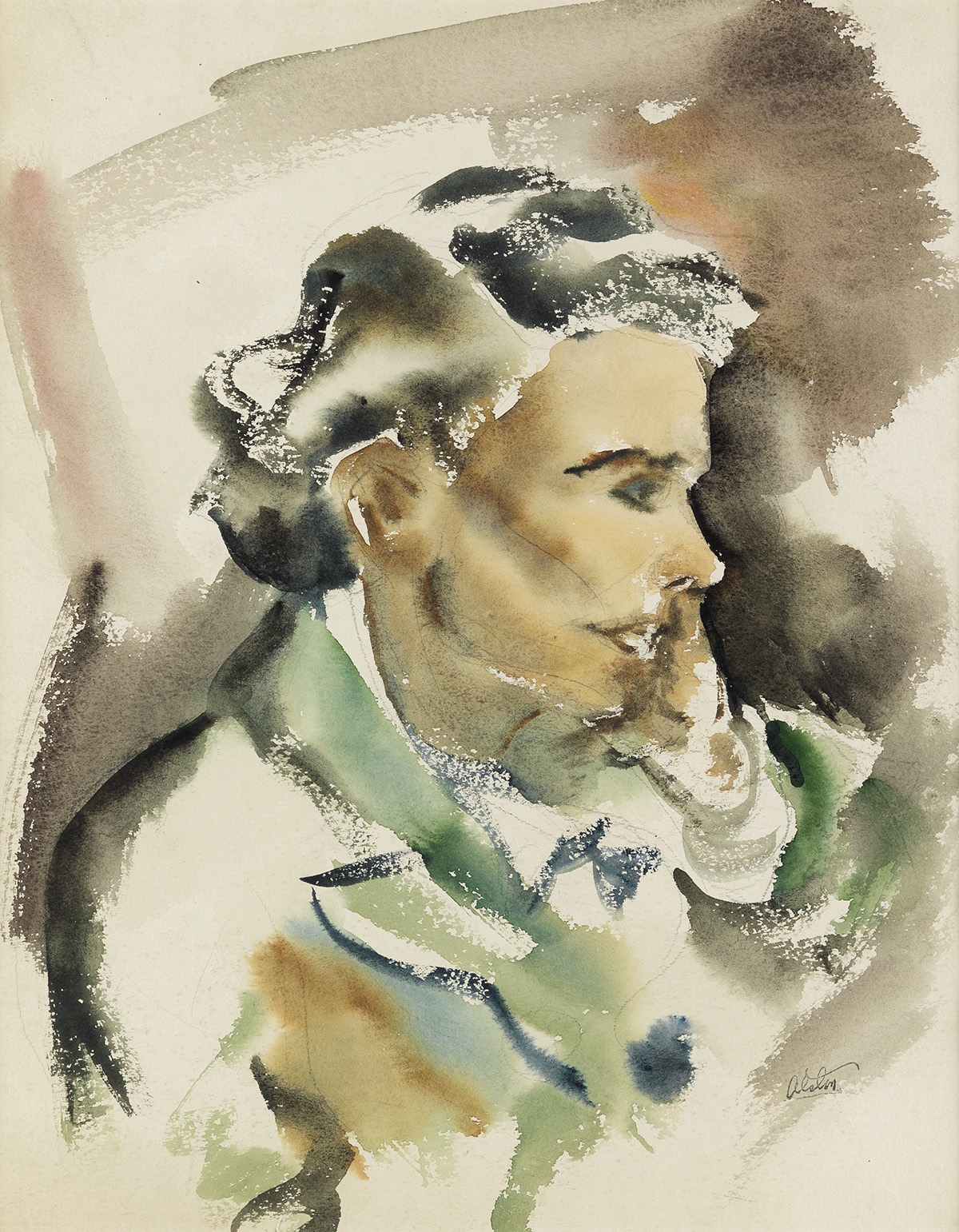 Charles Alston | Portrait of a Woman (Circa 1935) | MutualArt