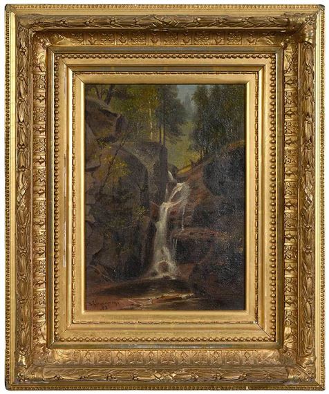Benjamin Champney | Artist Falls (1882) | MutualArt