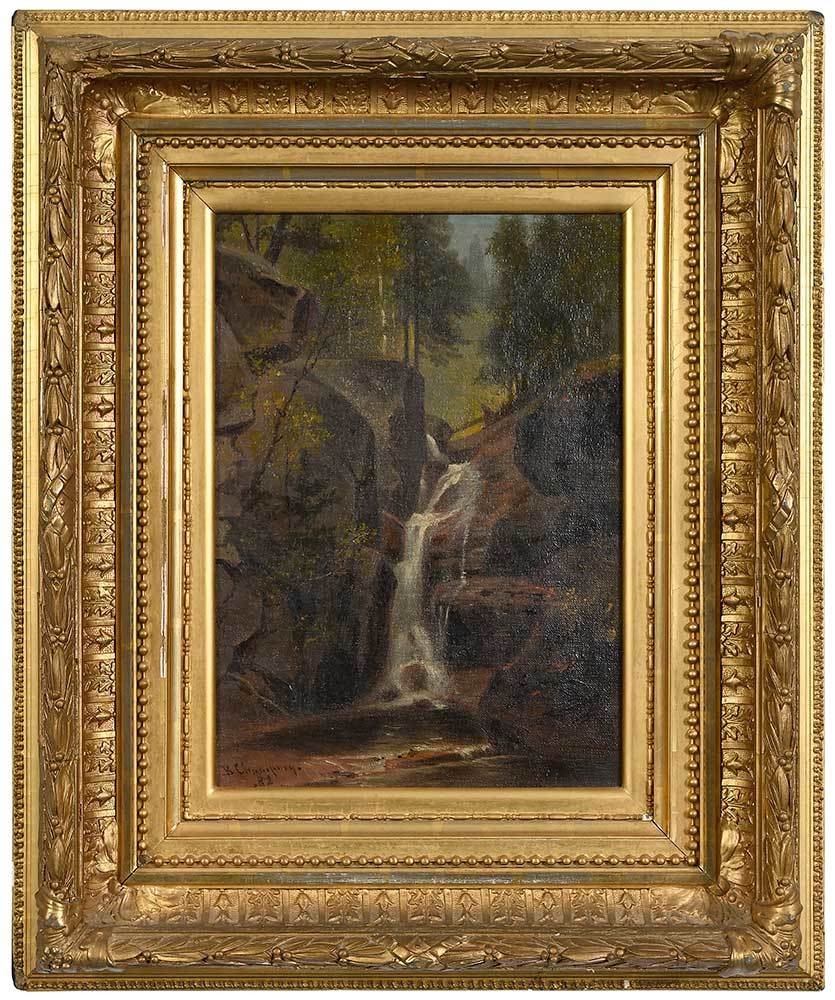 Benjamin Champney | Artist Falls (1882) | MutualArt