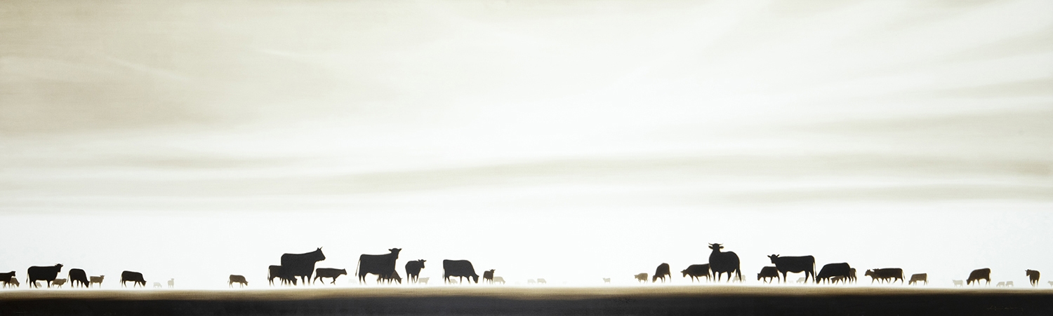 Peter Hickey | Cows | MutualArt