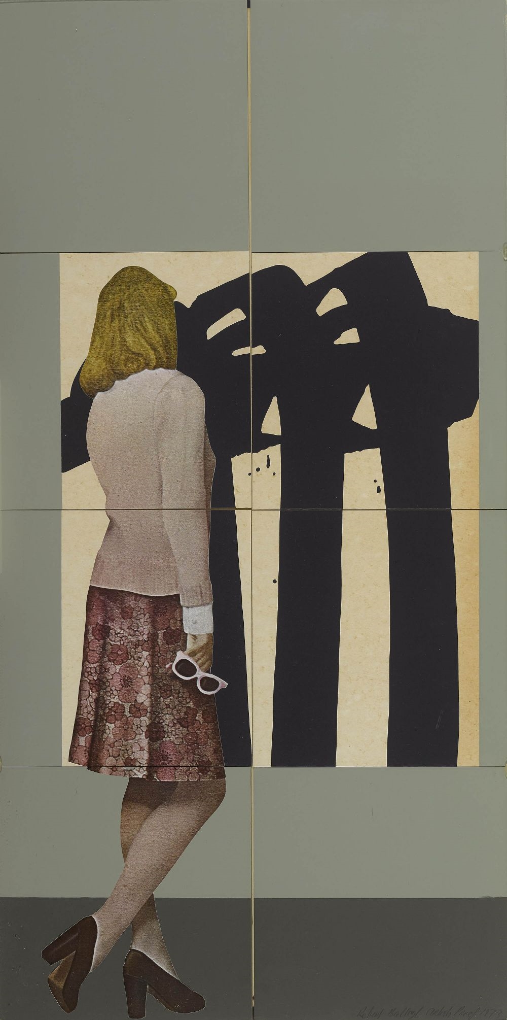 Robert Ballagh | WOMAN AND SOULAGES | MutualArt
