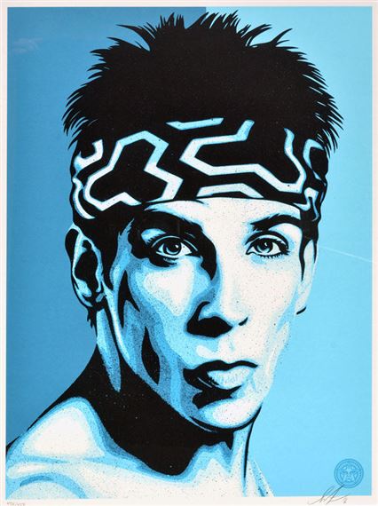 Shepard Fairey | Zoolander Blue Steel | MutualArt