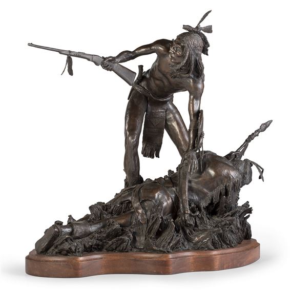 Rusty Phelps | untitled, of two warriors (1981) | MutualArt