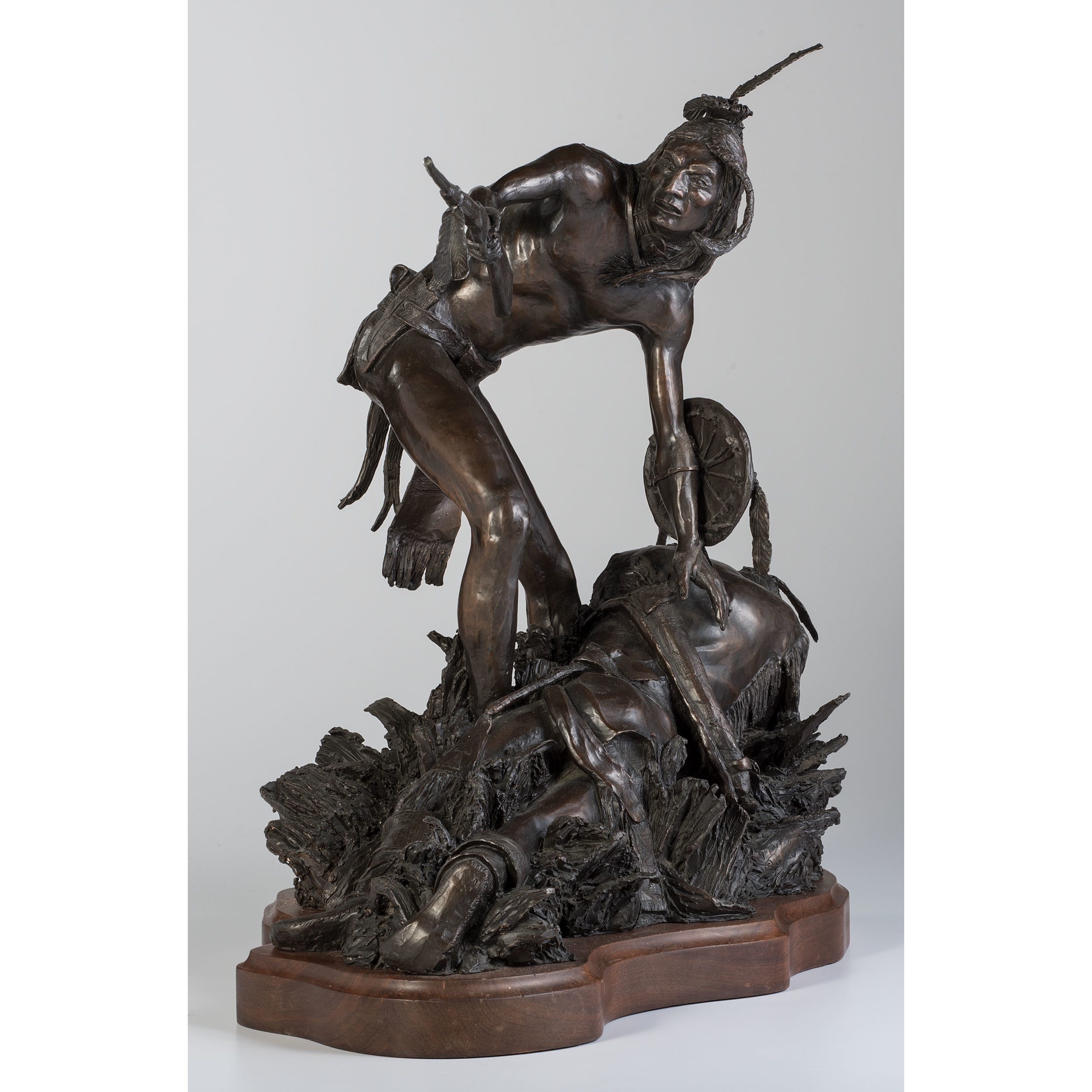 Rusty Phelps | untitled, of two warriors (1981) | MutualArt