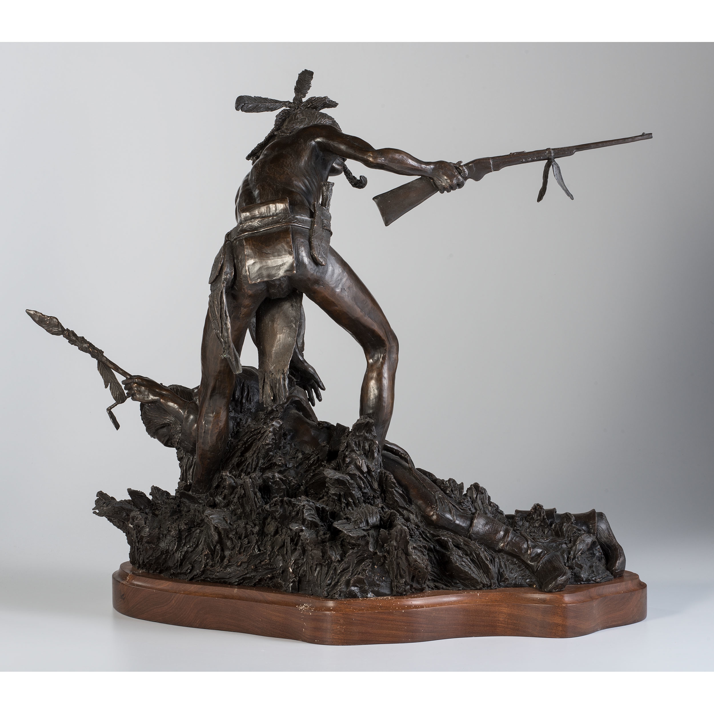 Rusty Phelps | untitled, of two warriors (1981) | MutualArt