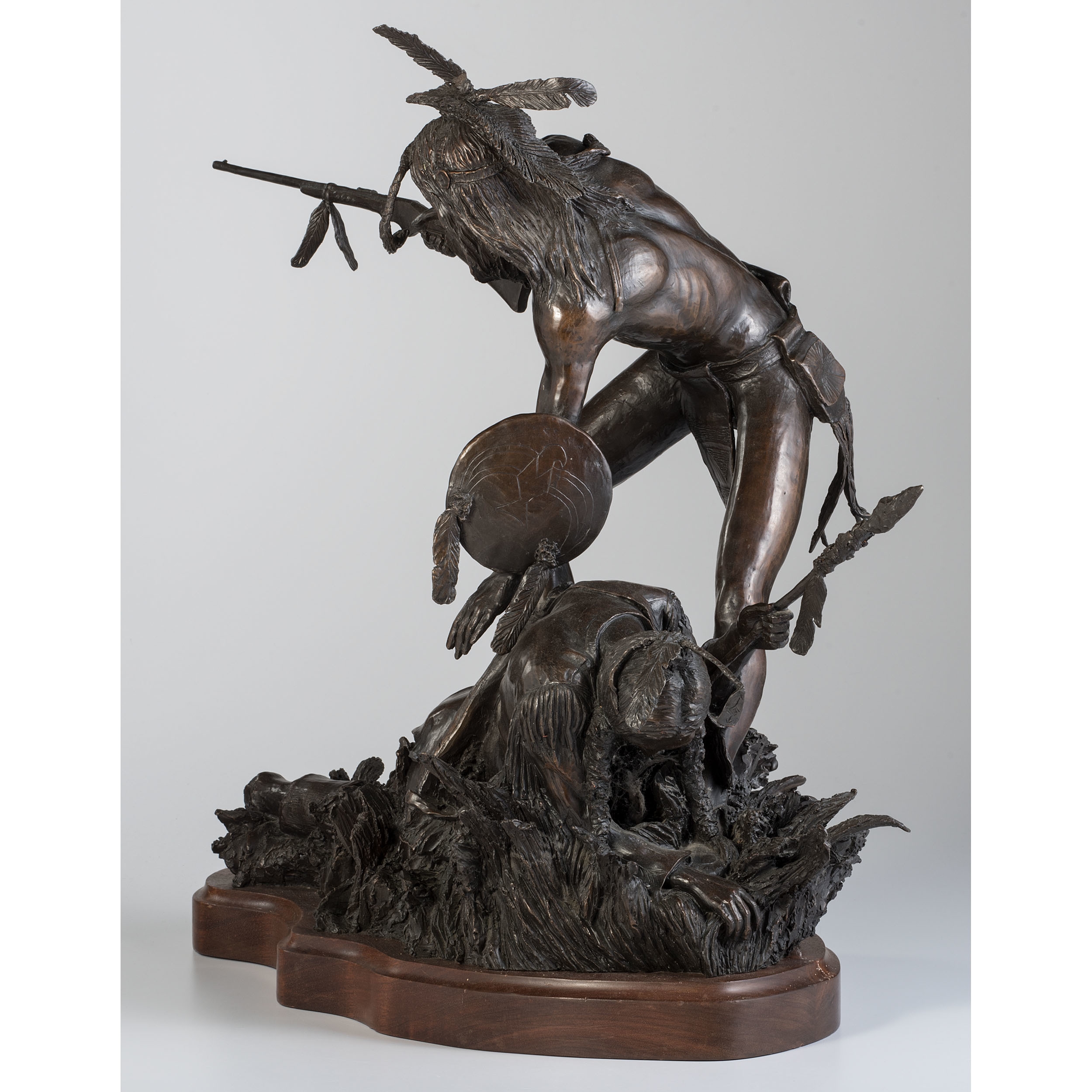 Rusty Phelps | untitled, of two warriors (1981) | MutualArt