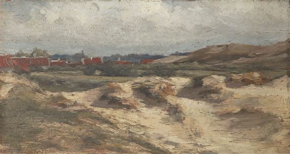 Edgard Farasyn | Fisherman's Houses and Dunes | MutualArt
