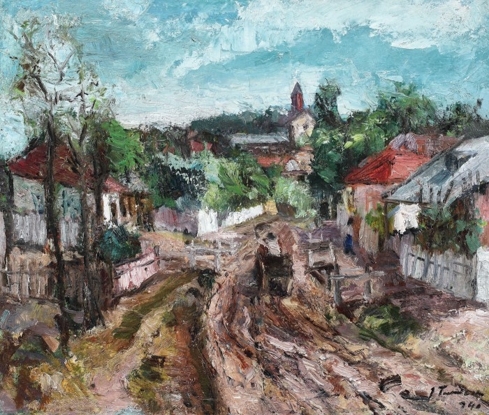 Ion Tuculescu | Peisaj din Brănești (1940) | MutualArt