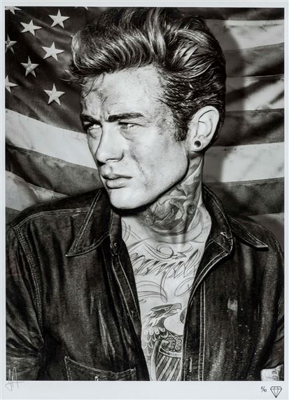 J. J. Adams | James Dean Tattoo (2015) | MutualArt