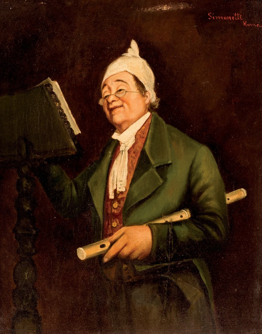 Attilio Simonetti | El Flautista | MutualArt