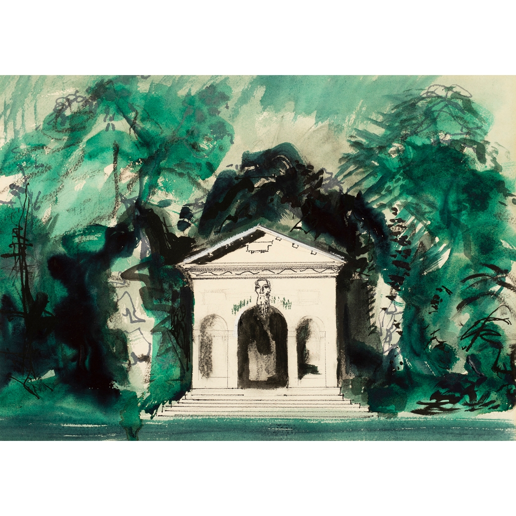 John Piper | Thornton Abbey Gateway | MutualArt