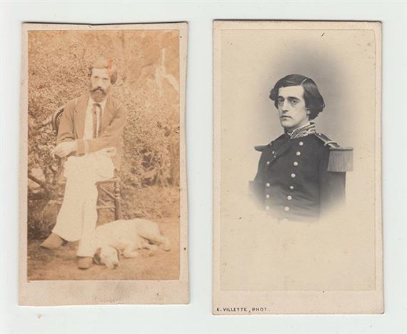 Francis Garnier | 2 Works: Carte de Visite (1863) | MutualArt