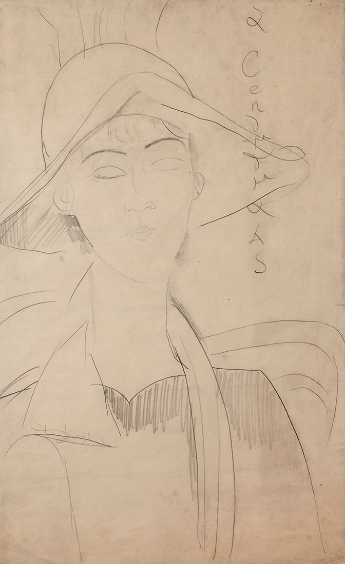 Amedeo Modigliani | Portrait d'homme | MutualArt