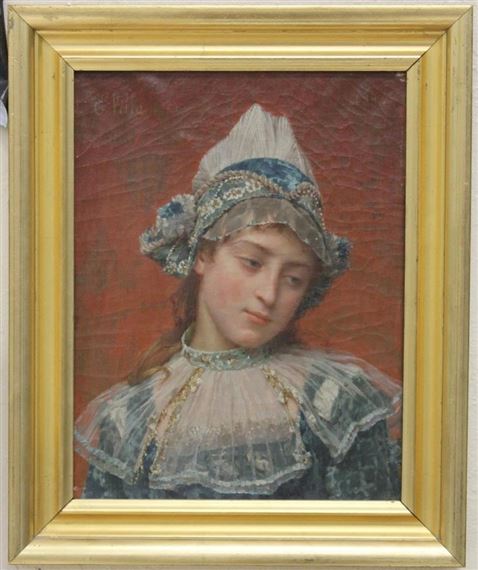 Emile Villa | Portrait of a woman | MutualArt