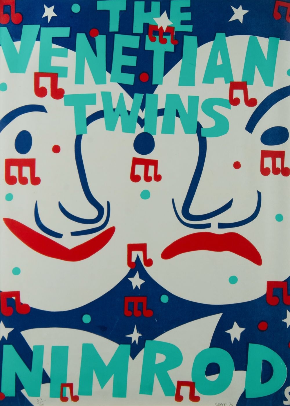 Martin Sharp | The Venetian Twins, Nimrod (1979) | MutualArt