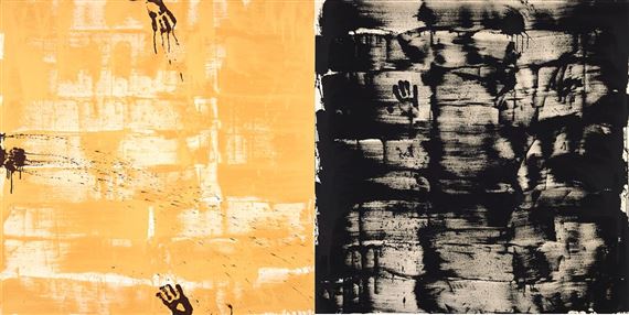 Max Gimblett | These Hands that Marry (2005) | MutualArt