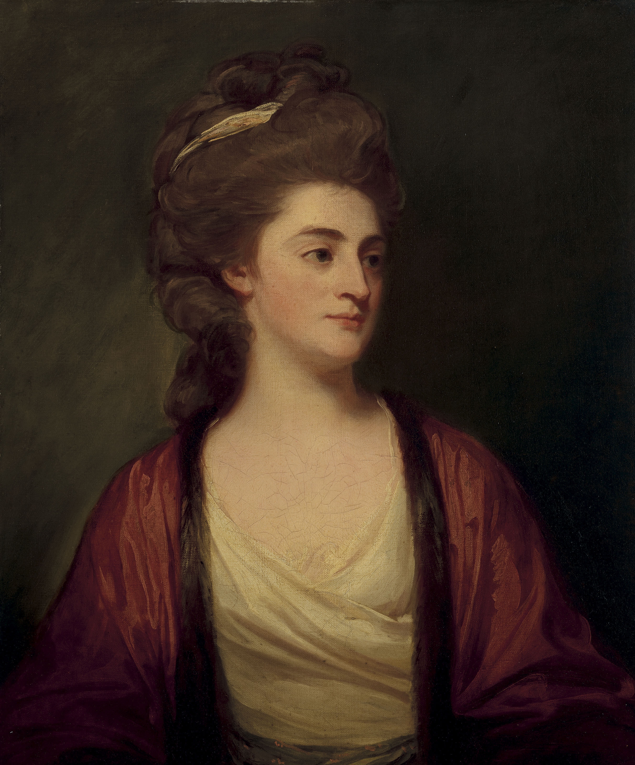 George Romney | Portrait of Alicia Dundas, Lady Wedderburn (1754-1831 ...