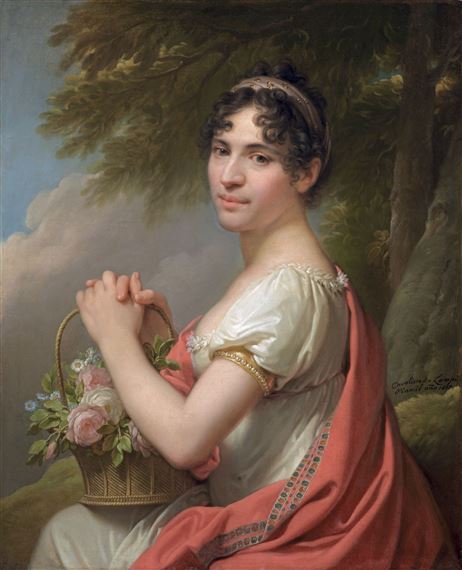 Johann Baptist Lampi the Elder | Portrait of Countess Julia Potocka ...