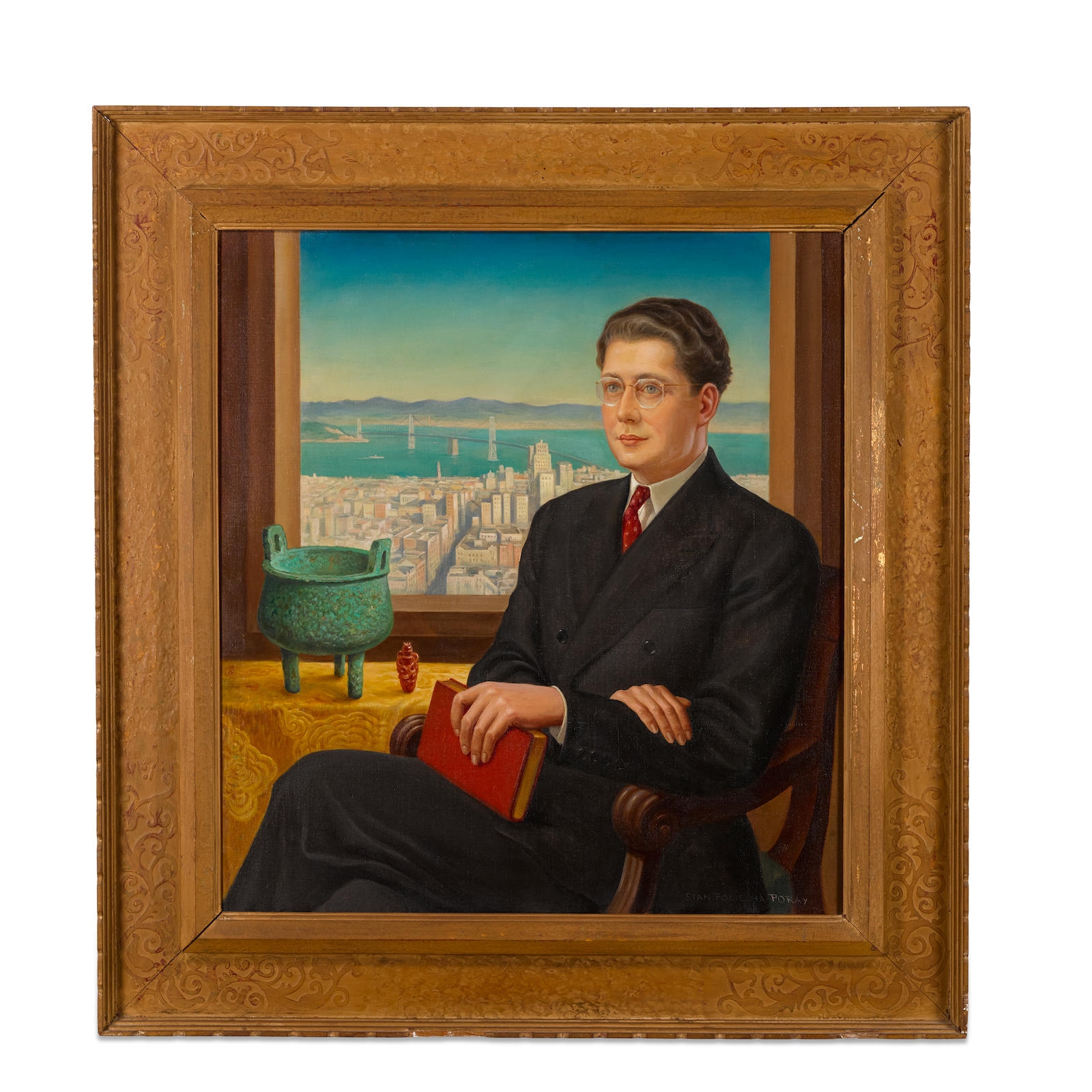 Stan Poray | Portrait of Philip G. Benz Jr. | MutualArt