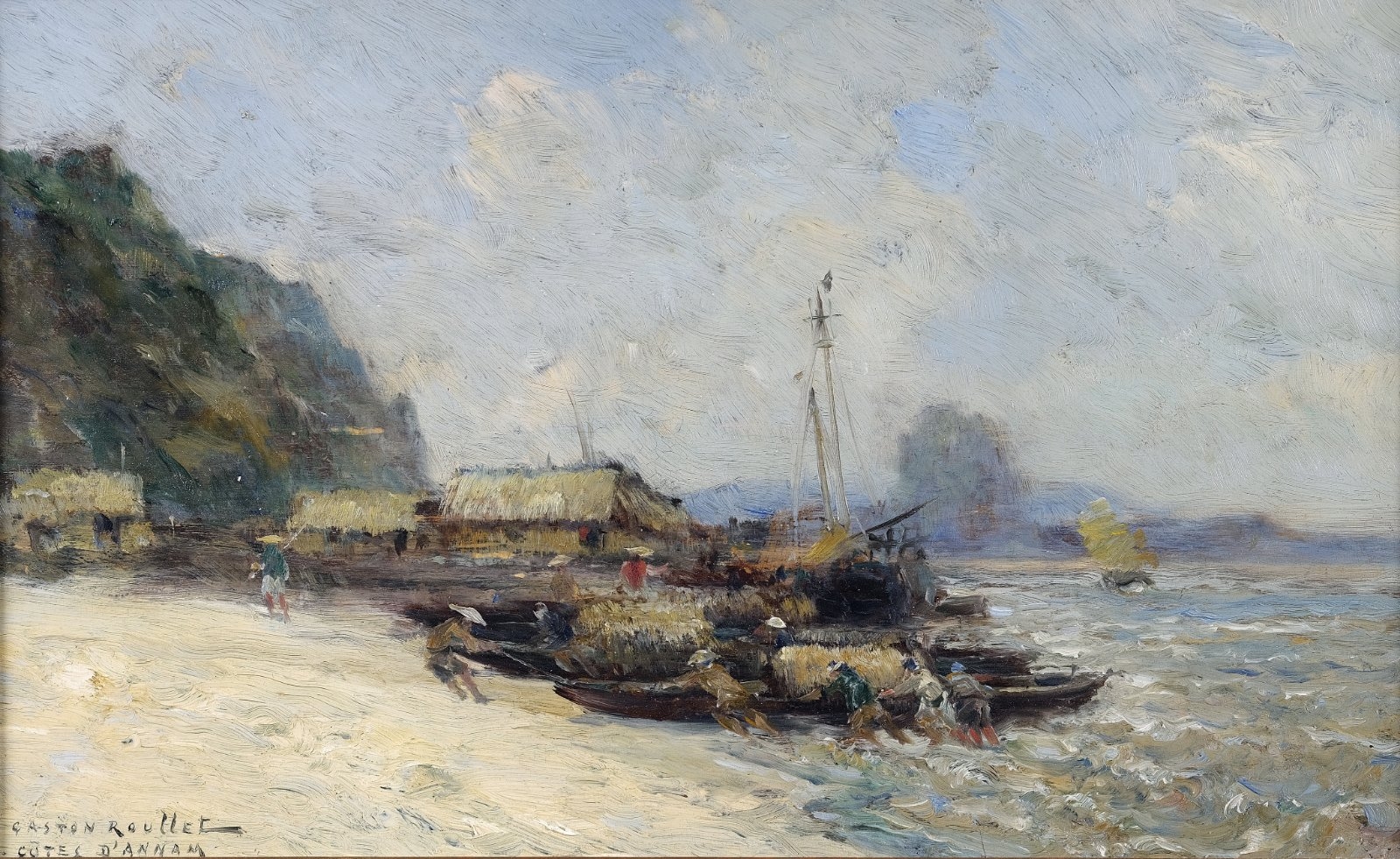 Gaston Marie Anatole Roullet | Peintre officiel de la Marine (1886 ...