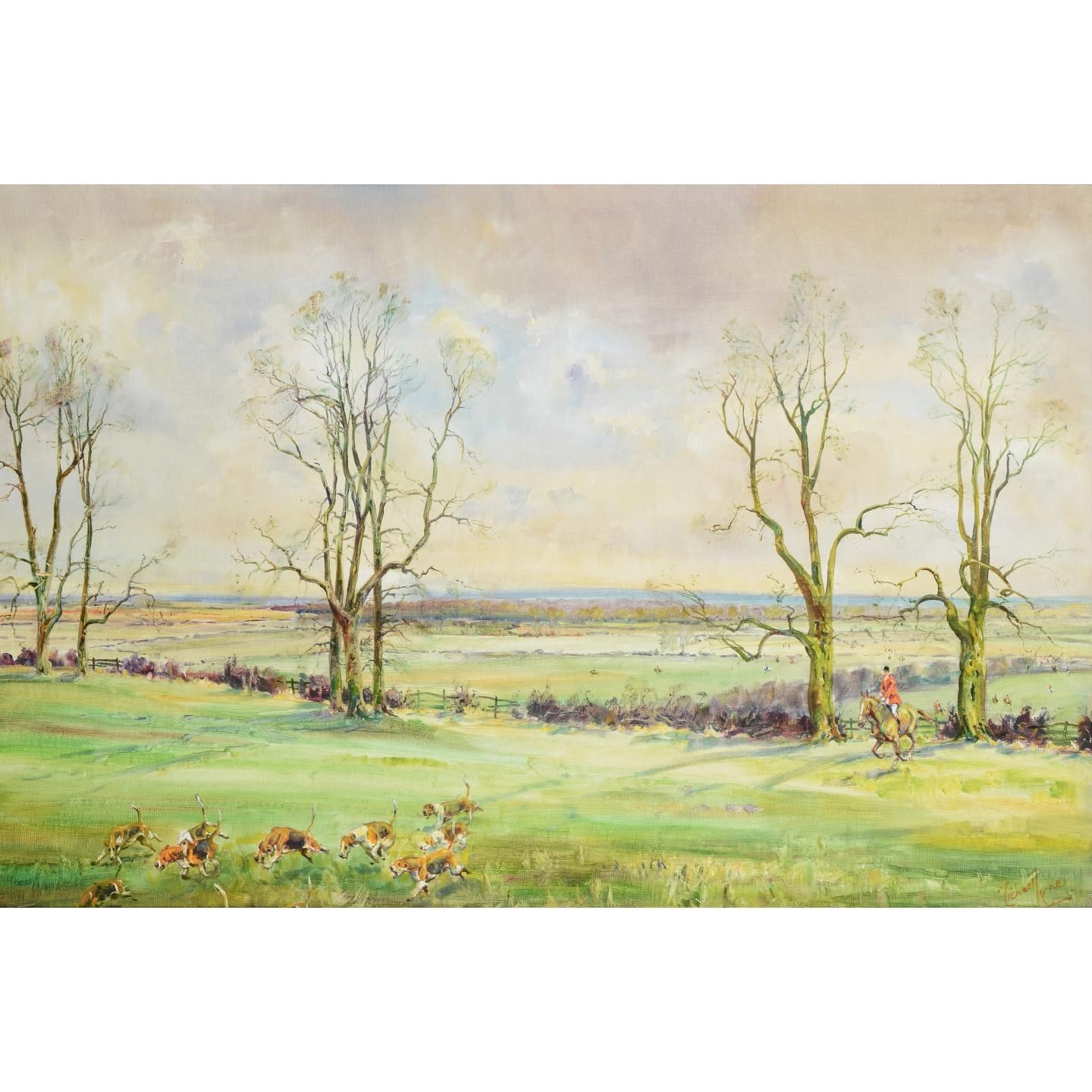 Michael Lyne | Full Cry | MutualArt