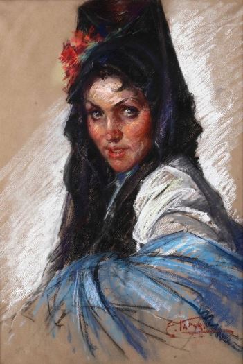 Clemente Tafuri | Ritratto di donna | MutualArt