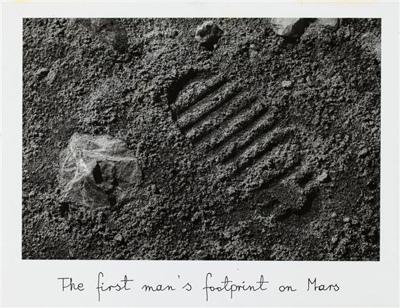 Mariusz Hermanowicz | The First Man’s Footprint on Mars | MutualArt