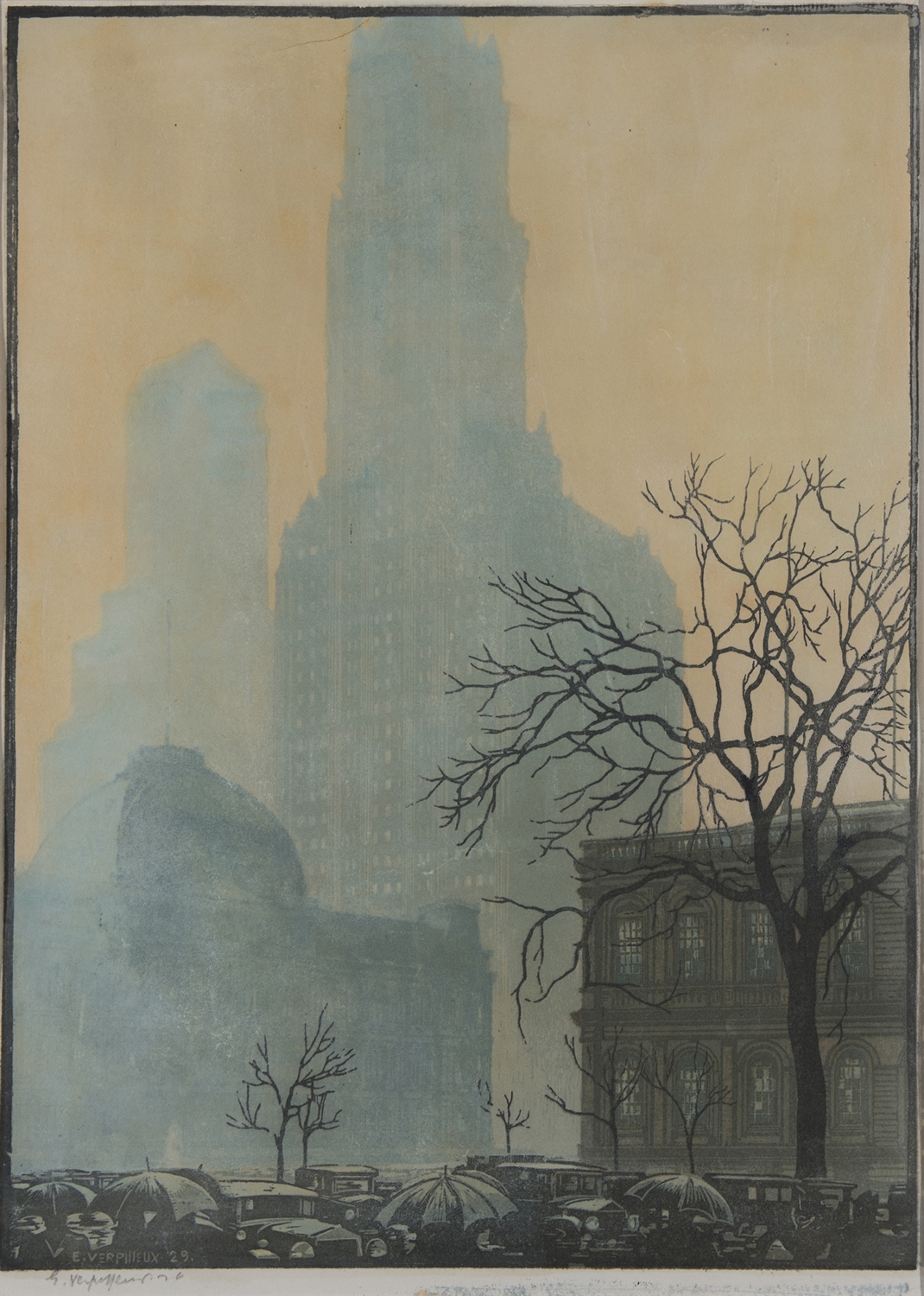 Emile Antoine Verpilleux | Lowes Bridge (1917) | MutualArt