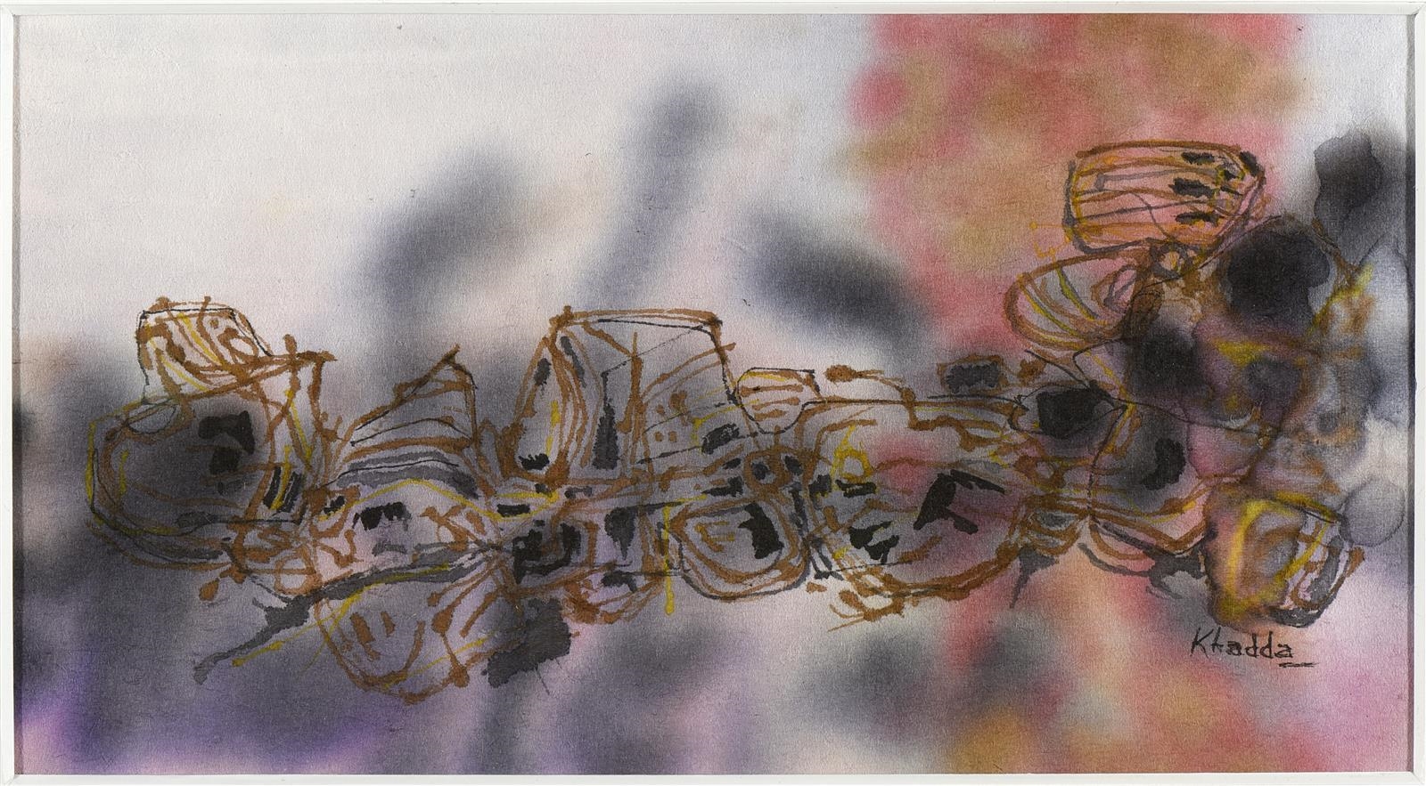 Mohammed Khadda | Pierres lavées (1986) | MutualArt