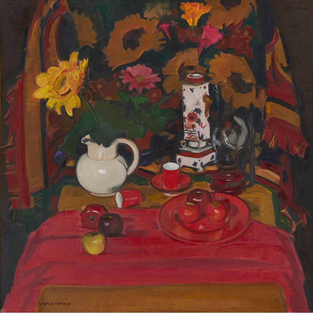 Norman Kirkham | STILL LIFE WITH SUNFLOWERS | MutualArt