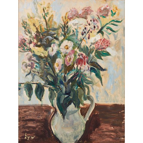 Aleksander Zyw | THE VASE OF FLOWERS | MutualArt