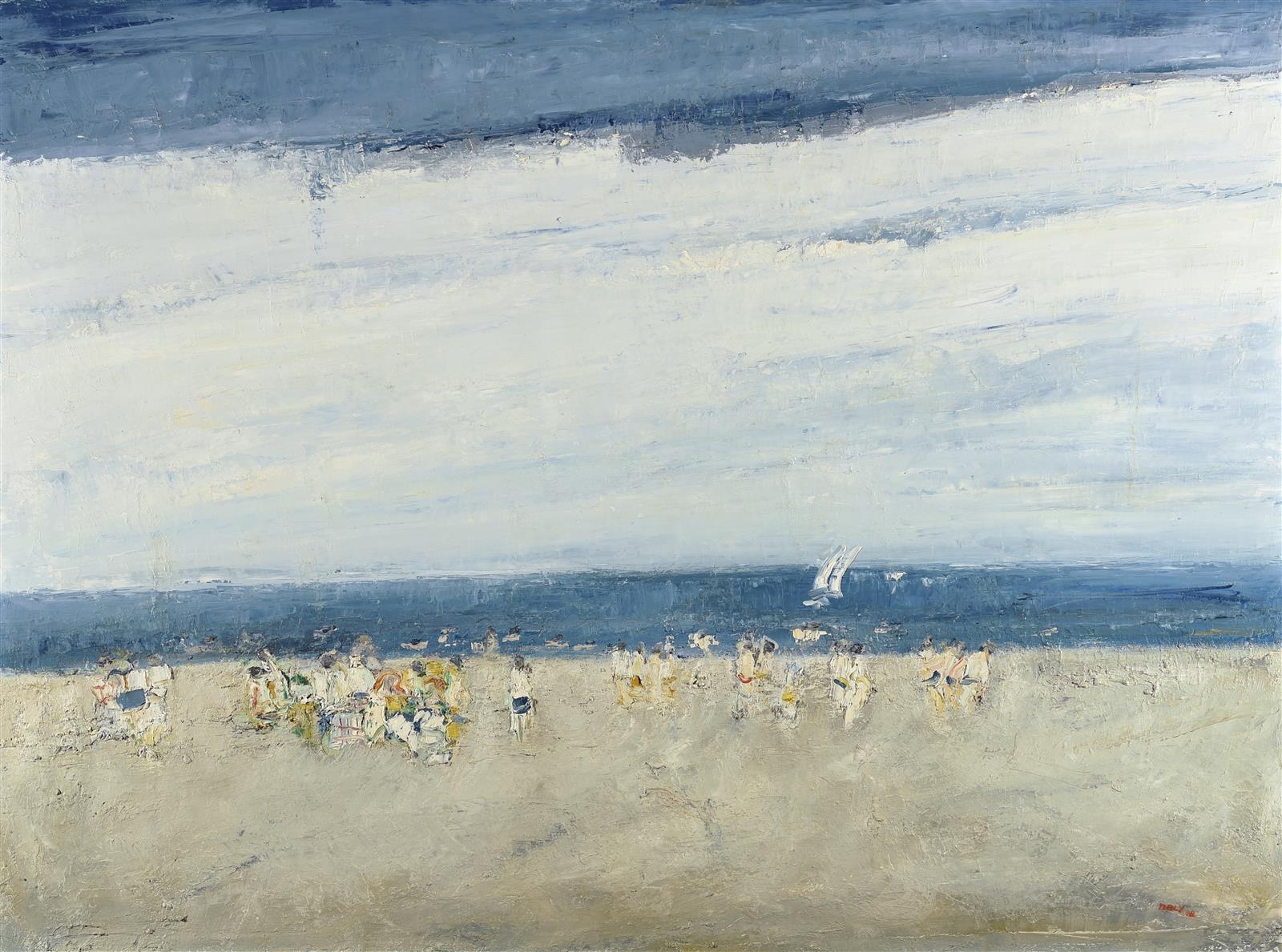 Michel Maly | Les baigneurs | MutualArt