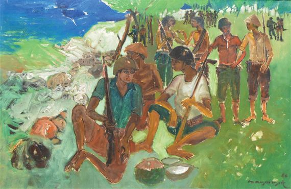 Bagong Kussudiardja | Pejuang Gerilya (1980) | MutualArt