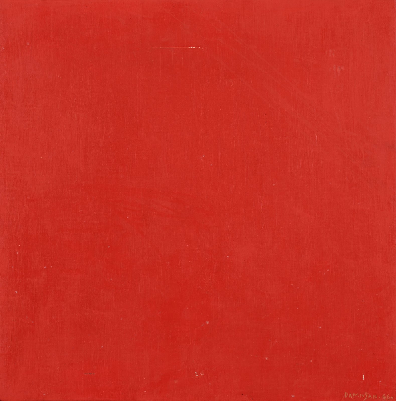 Radomir Damnjanovic-Damnjan | Crvena Slika (Image rouge) (1966) | MutualArt